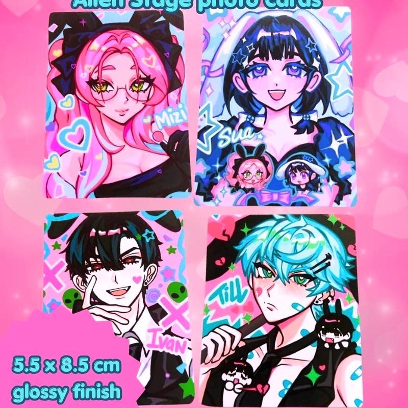 Alien Stage Photocards - Etsy