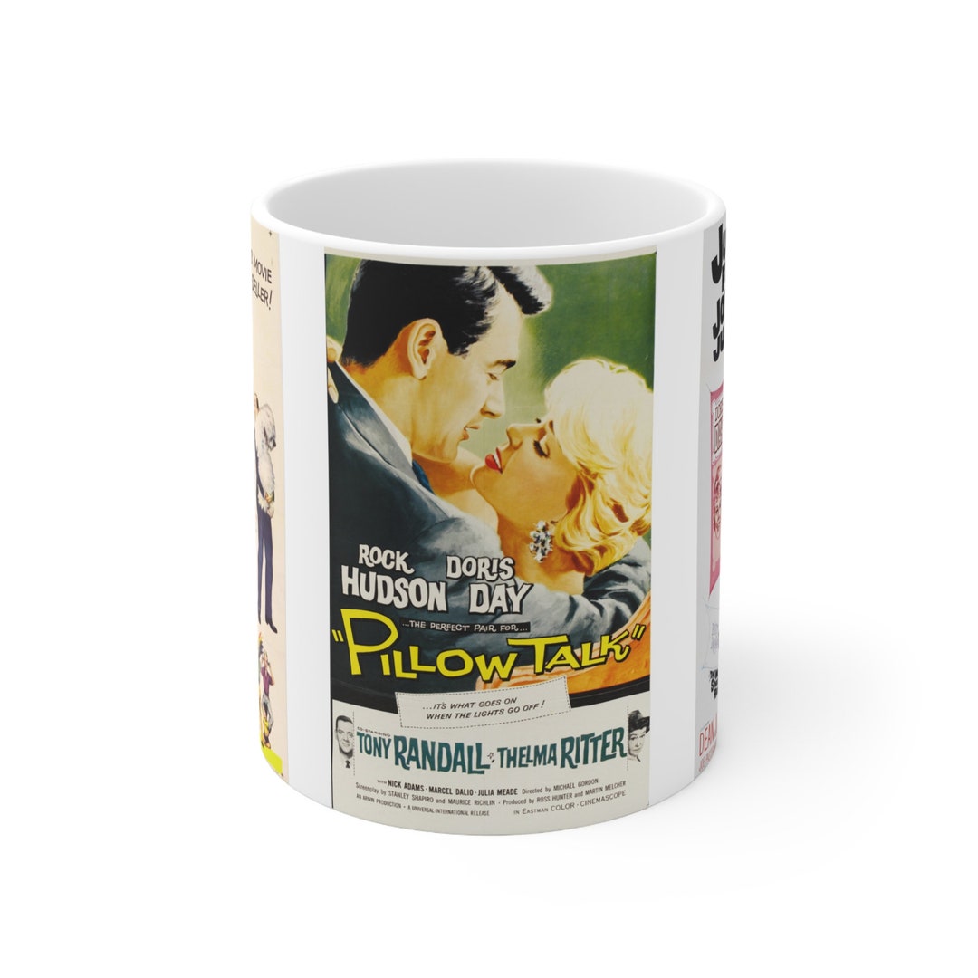 Vintage Doris Day Mug, Movie Poster Collection, Retro Film Fan Gift ...