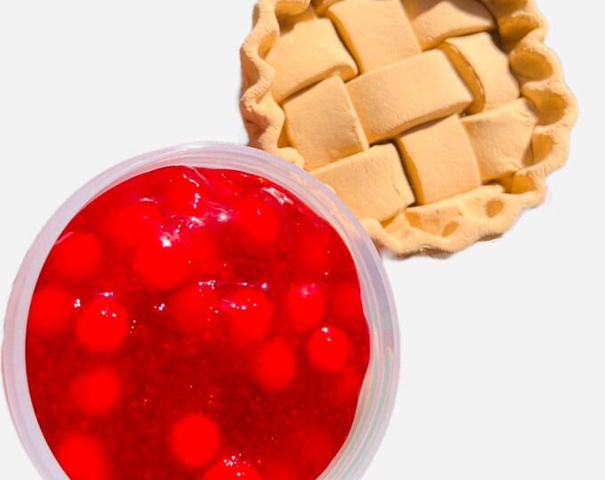 CHERRY PIE Filling Slime Diy Slime Kit Diy Pie Slime Kit - Etsy