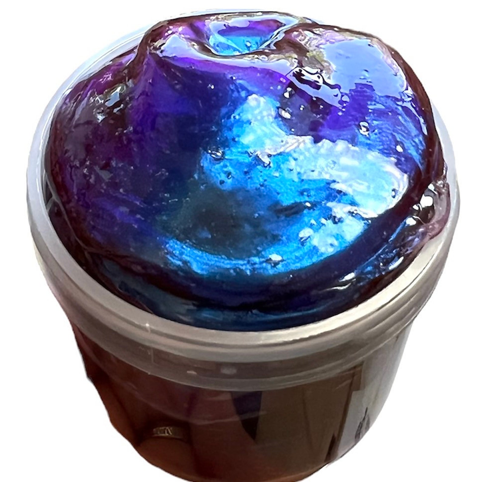 Night Sky Colorshift Chameleon Blue Purple Pigment Slime - Etsy