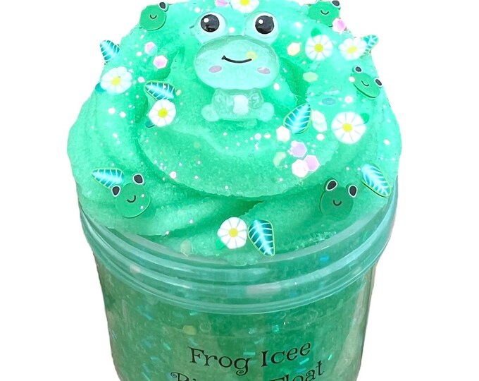 Frog Float Bingsu Float Icee Jelly Bingsu Scented Slime - Etsy