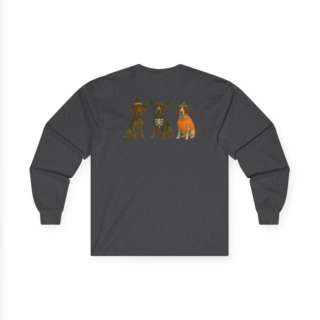 German Shorthaired Pointer Halloween Long Sleeve Tee - Etsy