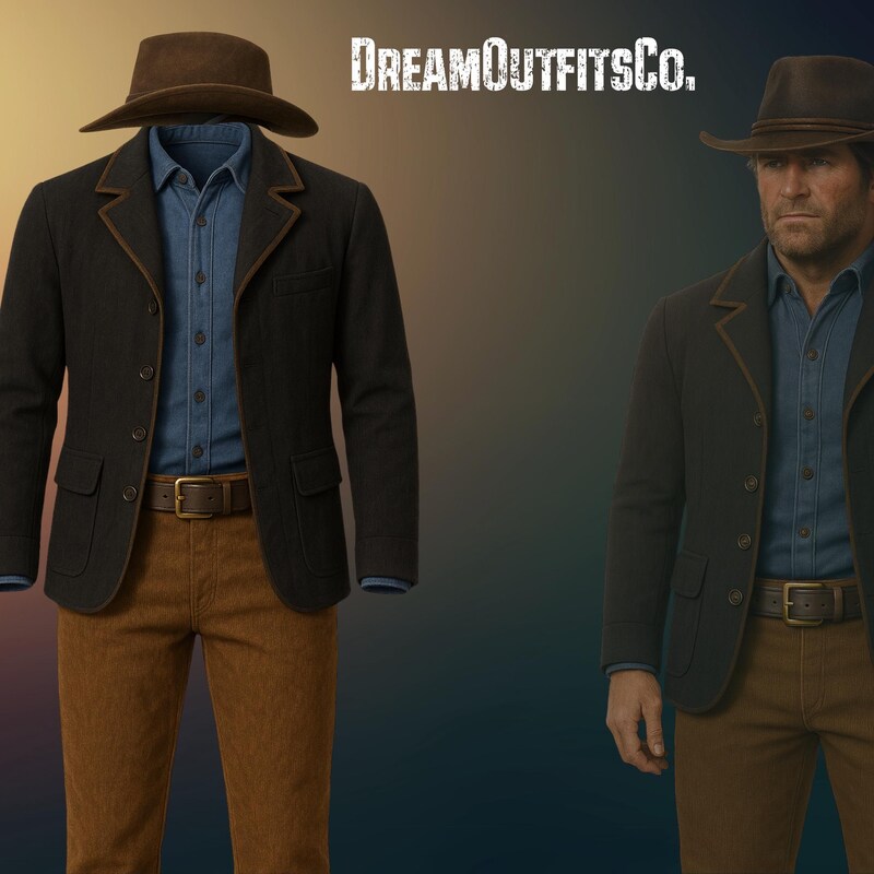 Arthur Morgan Jacket - Etsy
