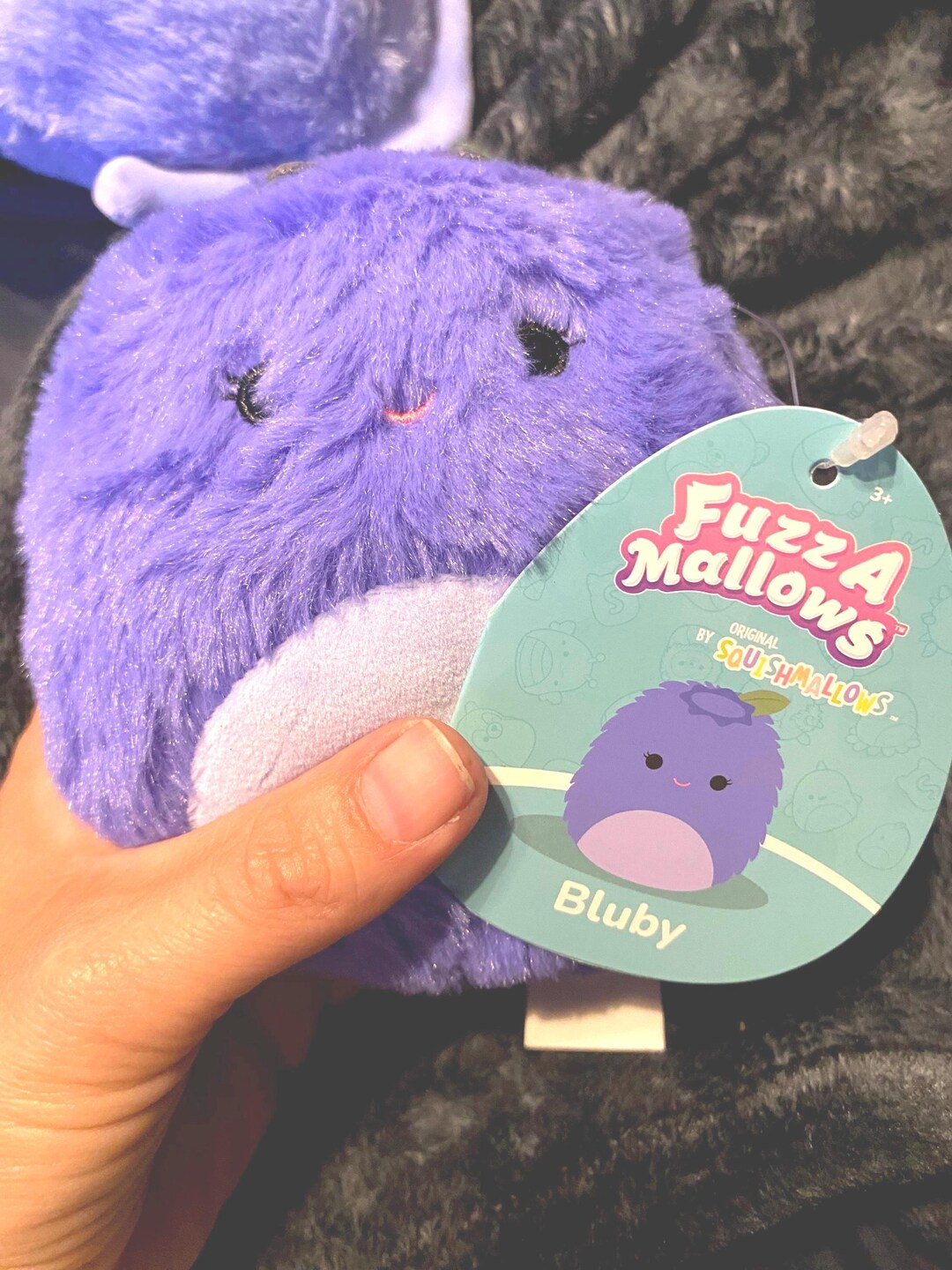 Squishmallows 5" Fuzz-a-mallow Bluby the Blueberry - Etsy