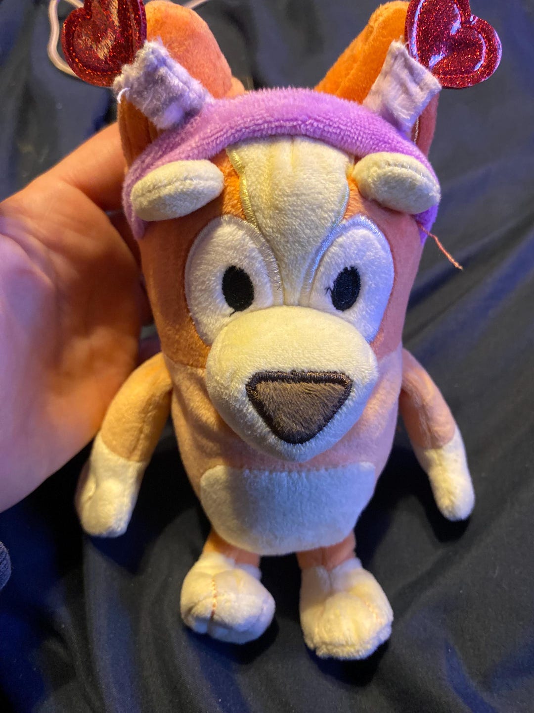 Bluey Friends Smoochy Kiss Bingo Plush - Etsy