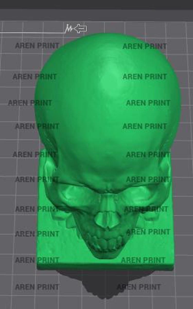 3D Print Vampire Skull STL File – Gothic Headphone Holder and Surprise ...