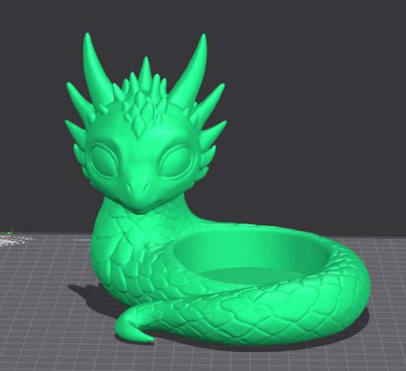 3D Dragon Google Home Mini Stand STL File and Surprise Gift - Etsy