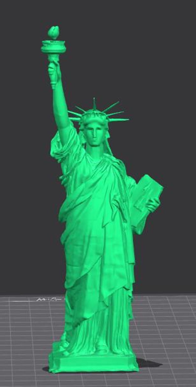 Statue of Liberty 3D Model STL Relief and Surprise Gift -(digital ...