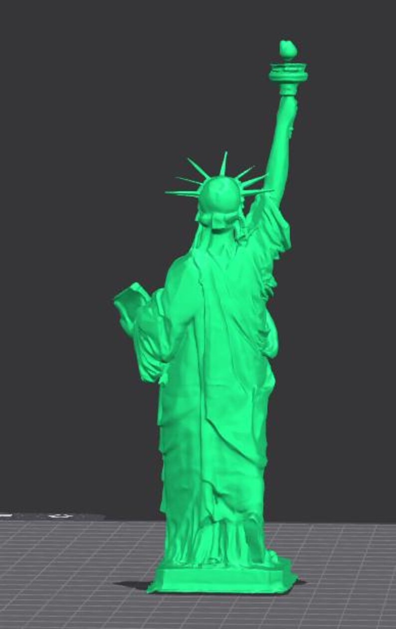 Statue of Liberty 3D Model STL Relief and Surprise Gift -(digital ...