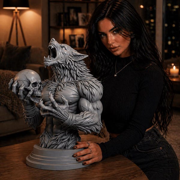 Wolf Sculpture - Etsy UK