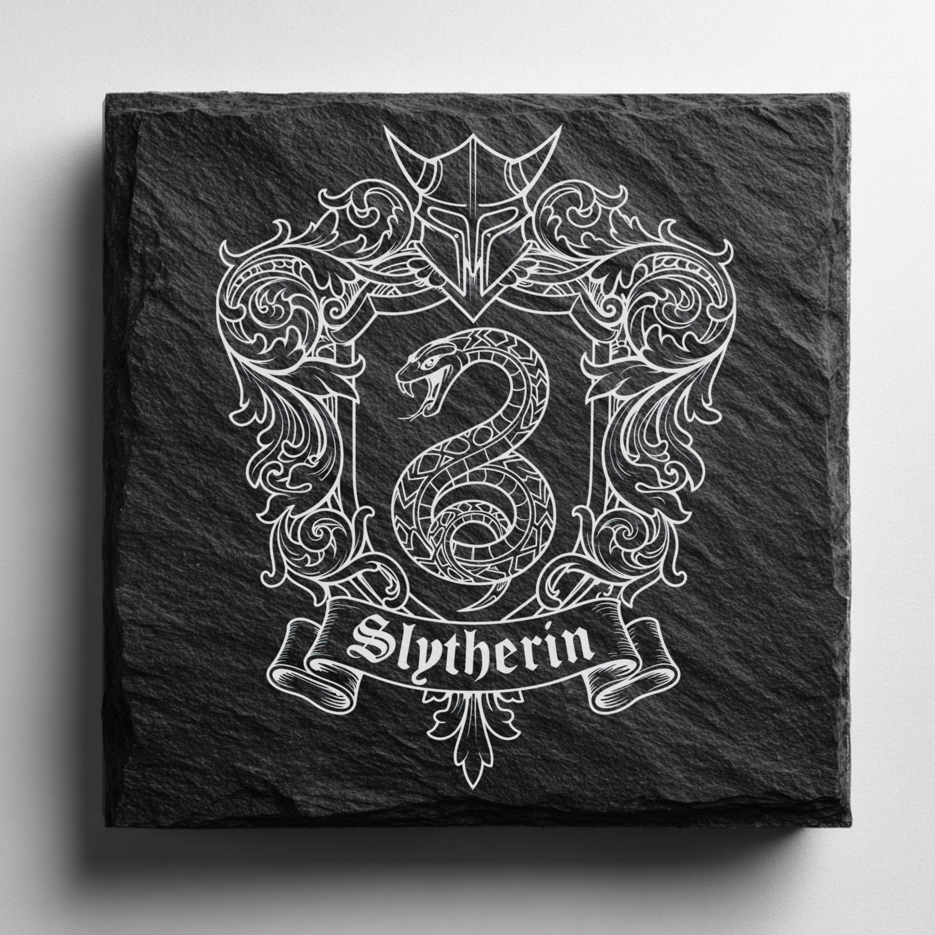 Fantasy Magic School Crests - Laser Engrave Files for Slate Coasters ...