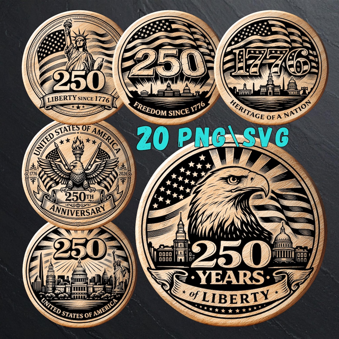 Independence Day Wood Engraving Files | America Laser Files | Digital ...