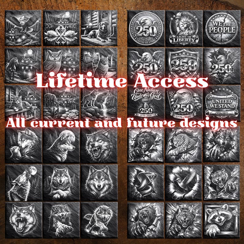 Whole Shop Bundle | Laser Files for Slate Coasters | Engraving Designs ...