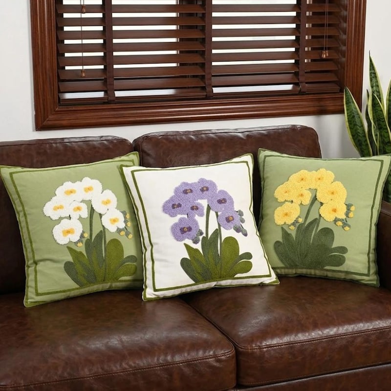 Orchid Cushion Covers - Etsy