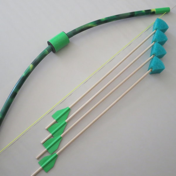 Green Arrow Bow - Etsy