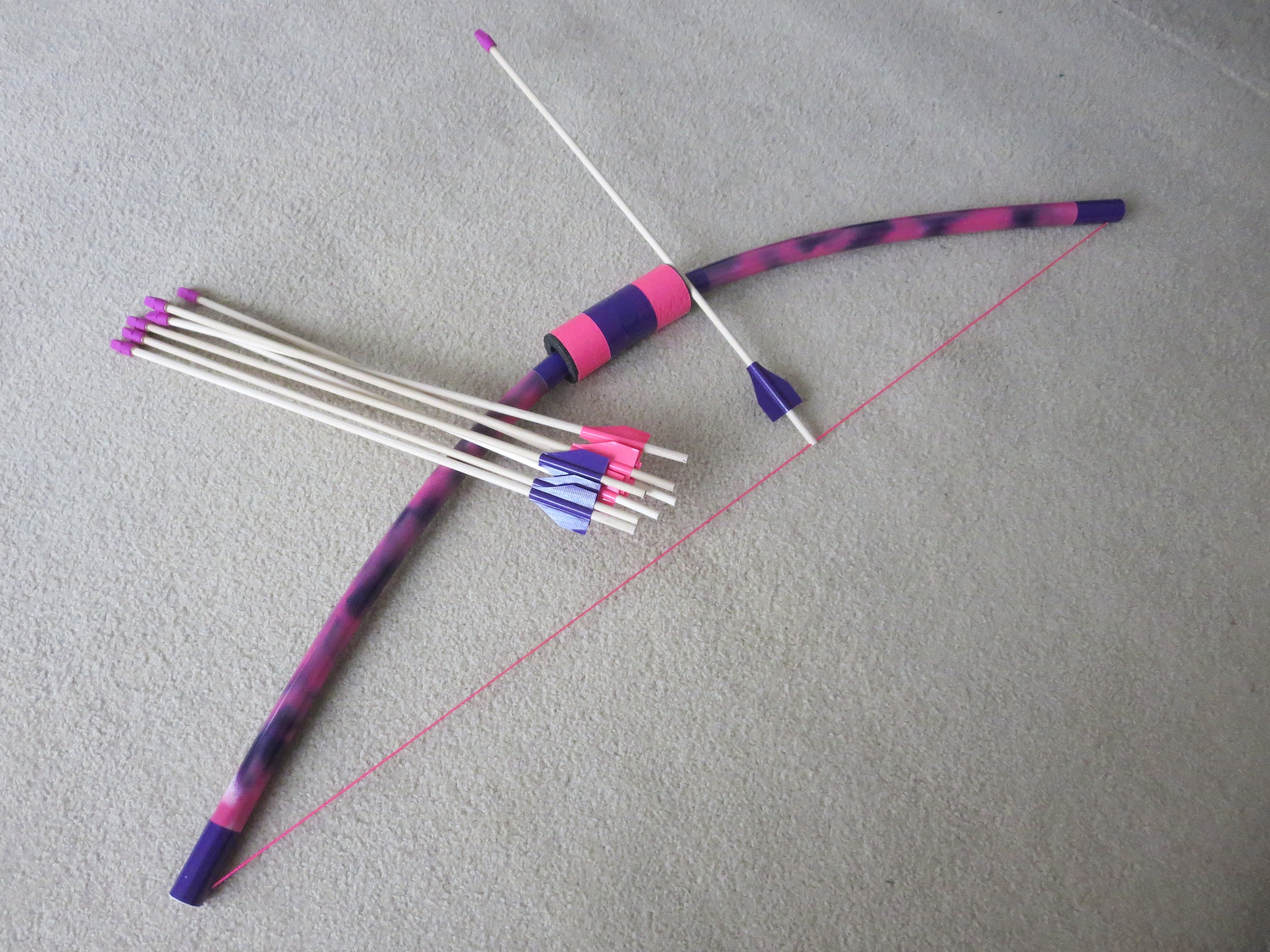 Pink Bow And Arrow