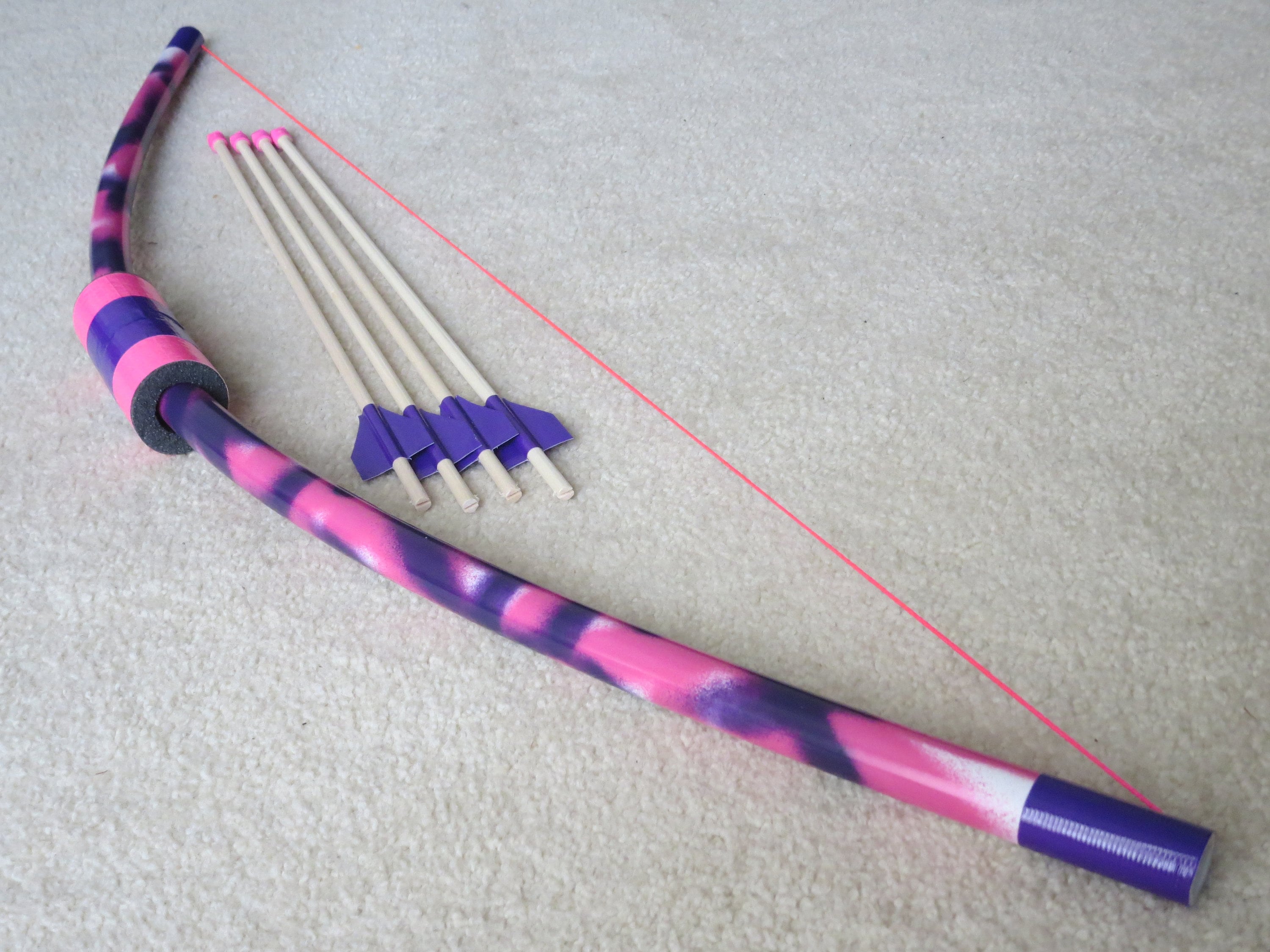 Purple Bow And Arrow