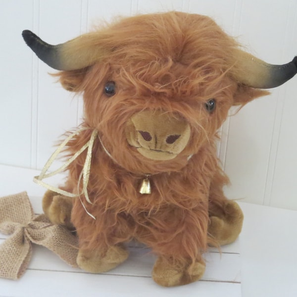 Highland Cow Plush - Etsy