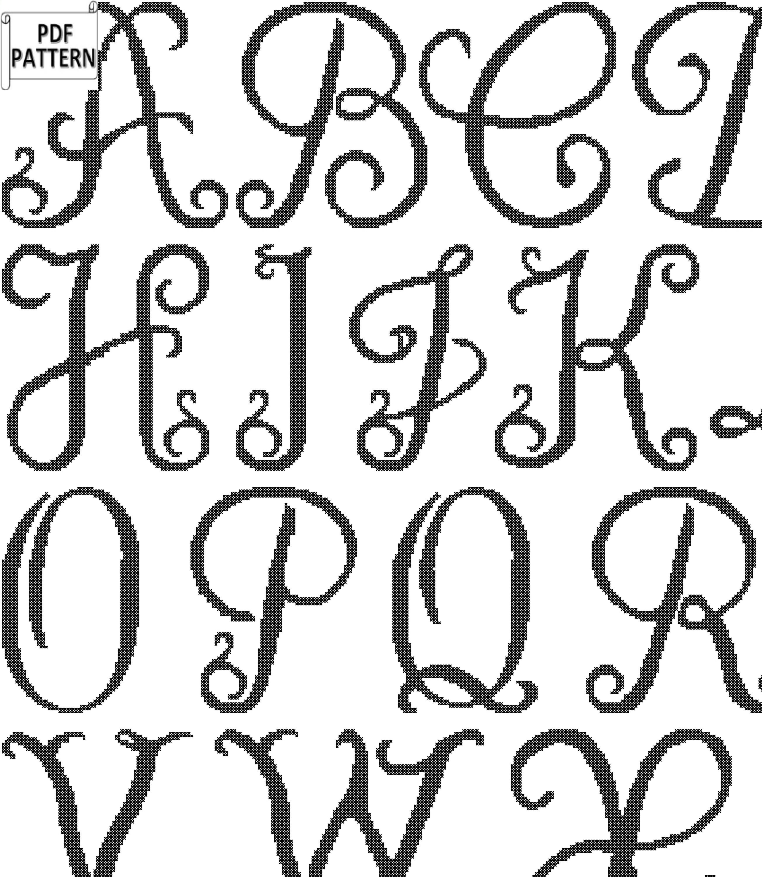 Fancy Cursive Capital S