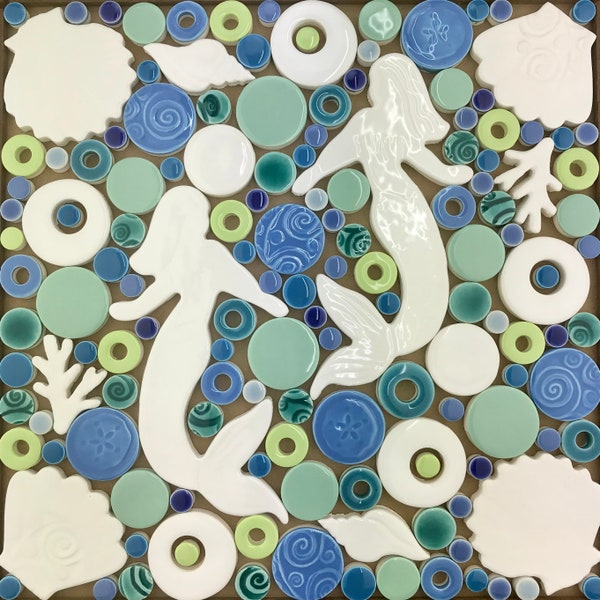 Mermaid Tile - Etsy