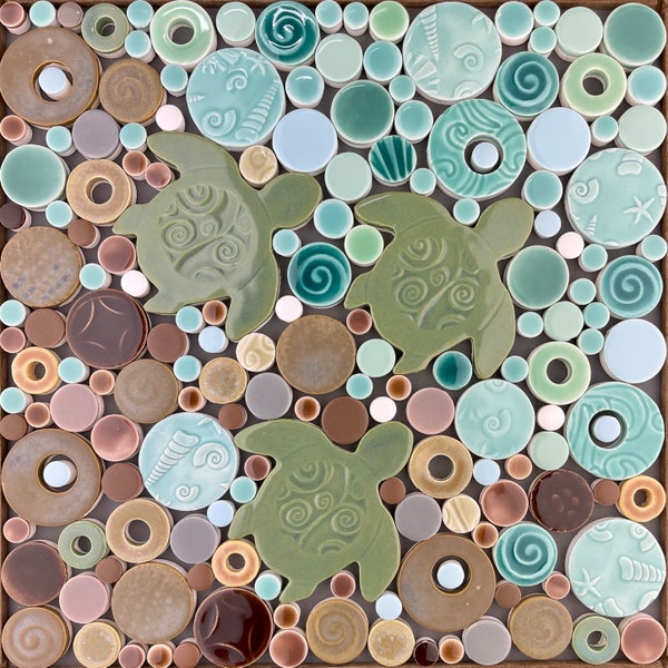 Turtle Shower Tile - Etsy