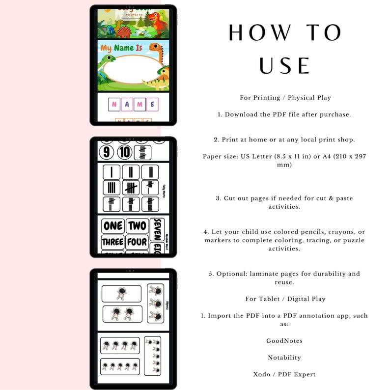 Animal Busy Book PDF - Etsy