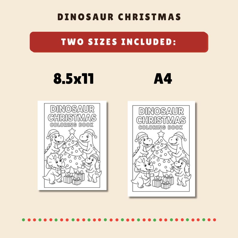 Dinosaur Christmas Coloring Pages, Printable Christmas Coloring Pages ...