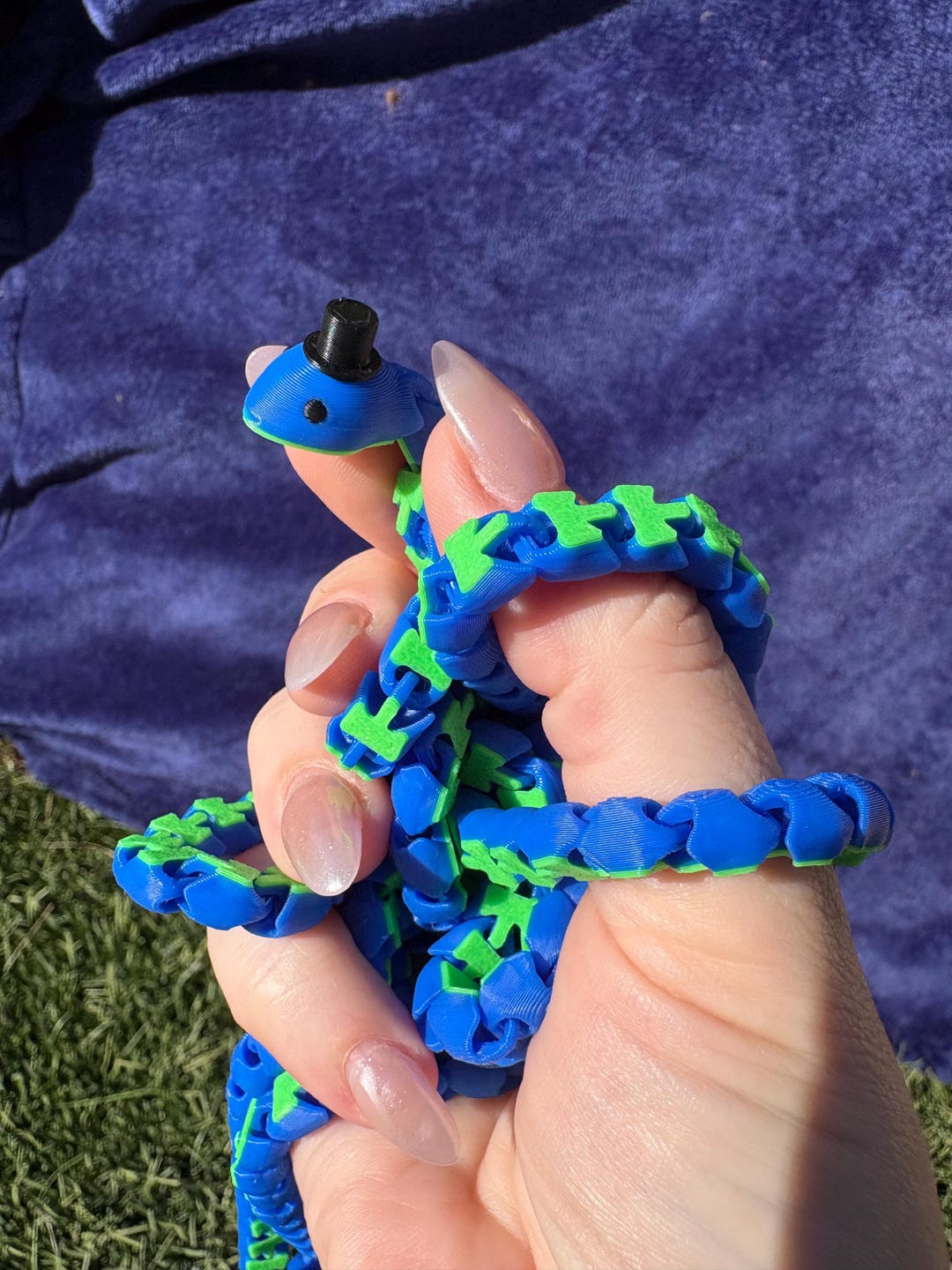 EXTRA LONG Articulated Snake - Etsy