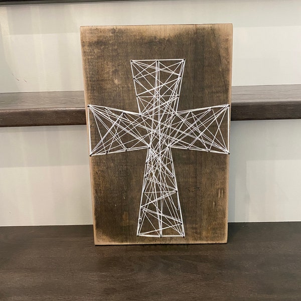 String Art Cross - Etsy