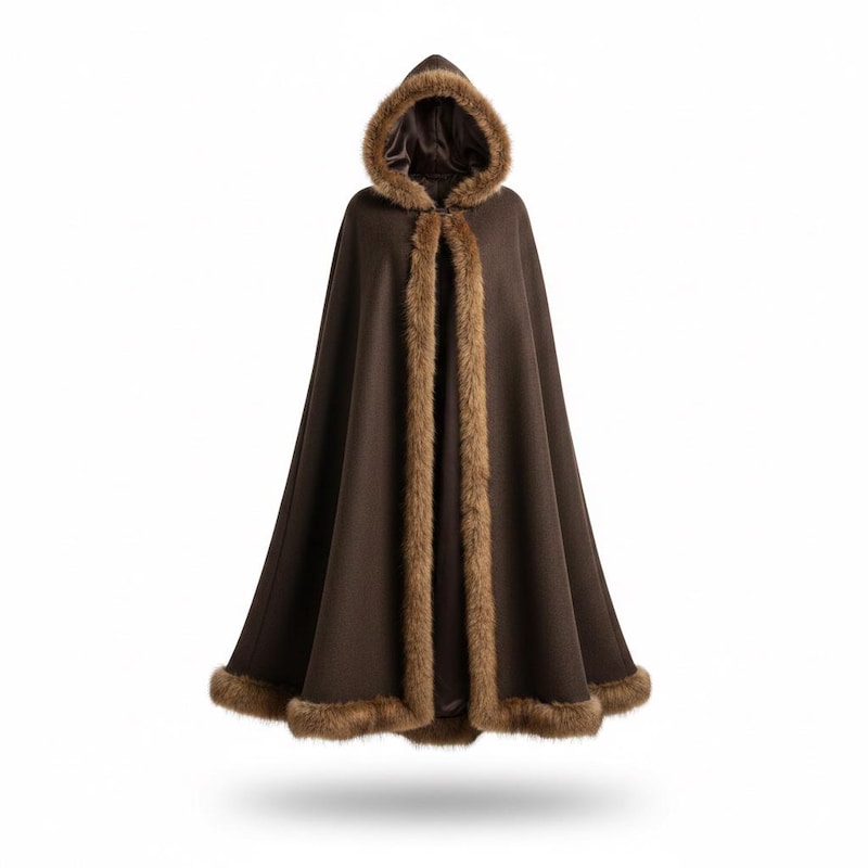 Fur Cloak Mens Long - Etsy