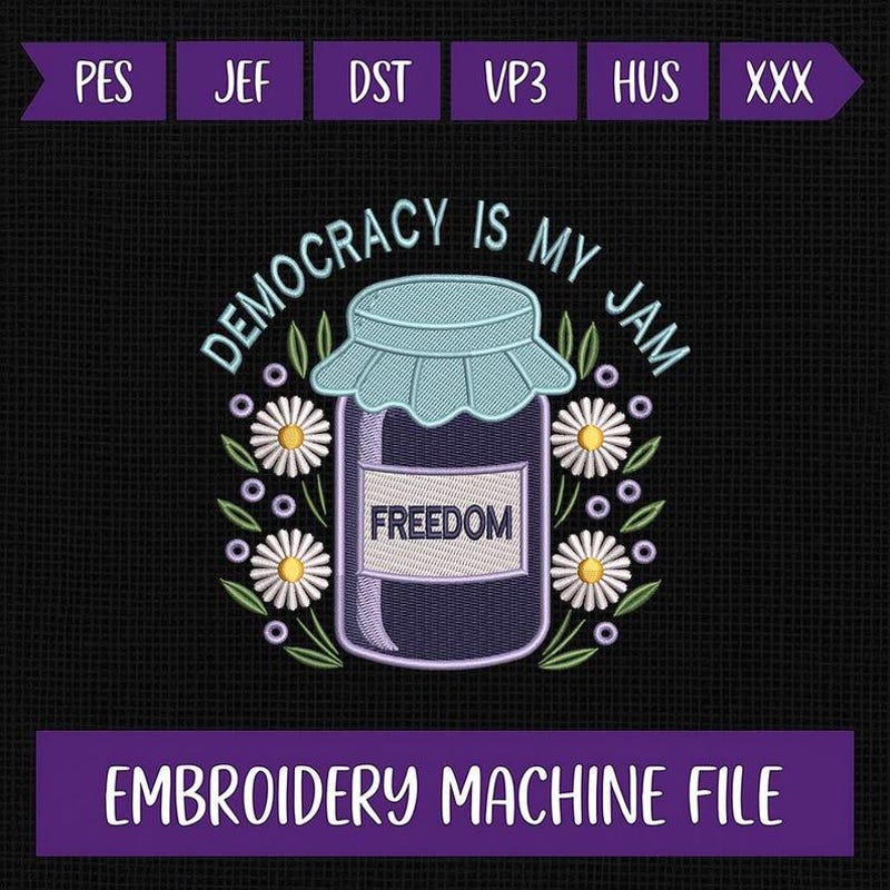 Political Embroidery - Etsy