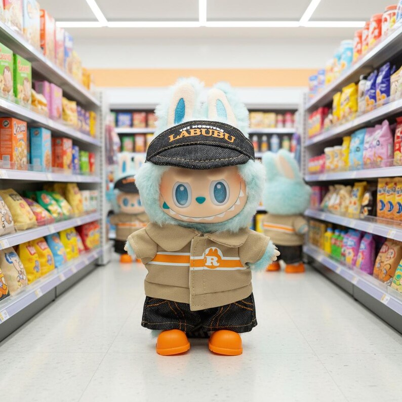 Labubu Convenience Store manager Costume - Etsy