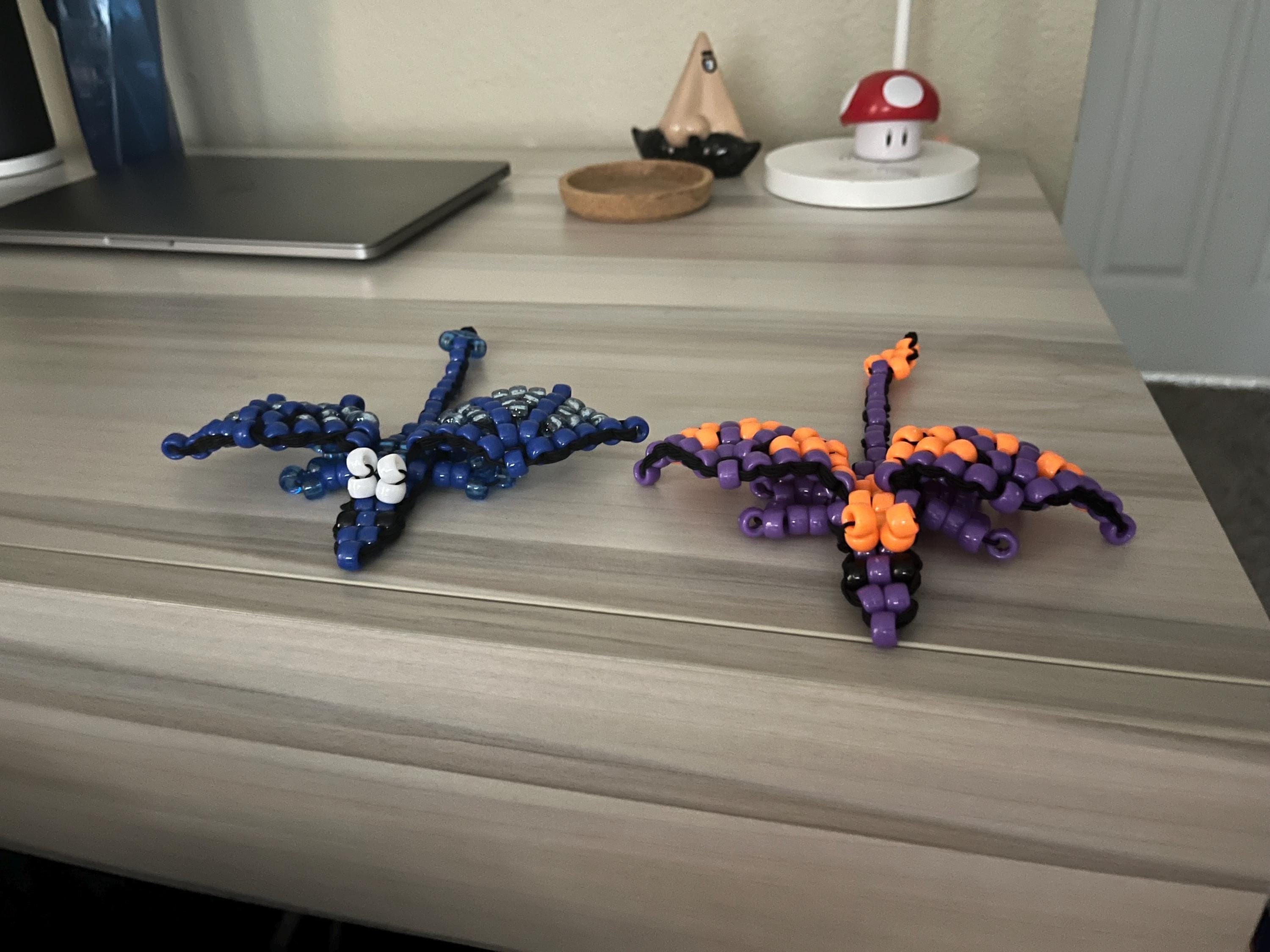 Custom Kandi Beaded Dragons - Made to Order!! - Etsy