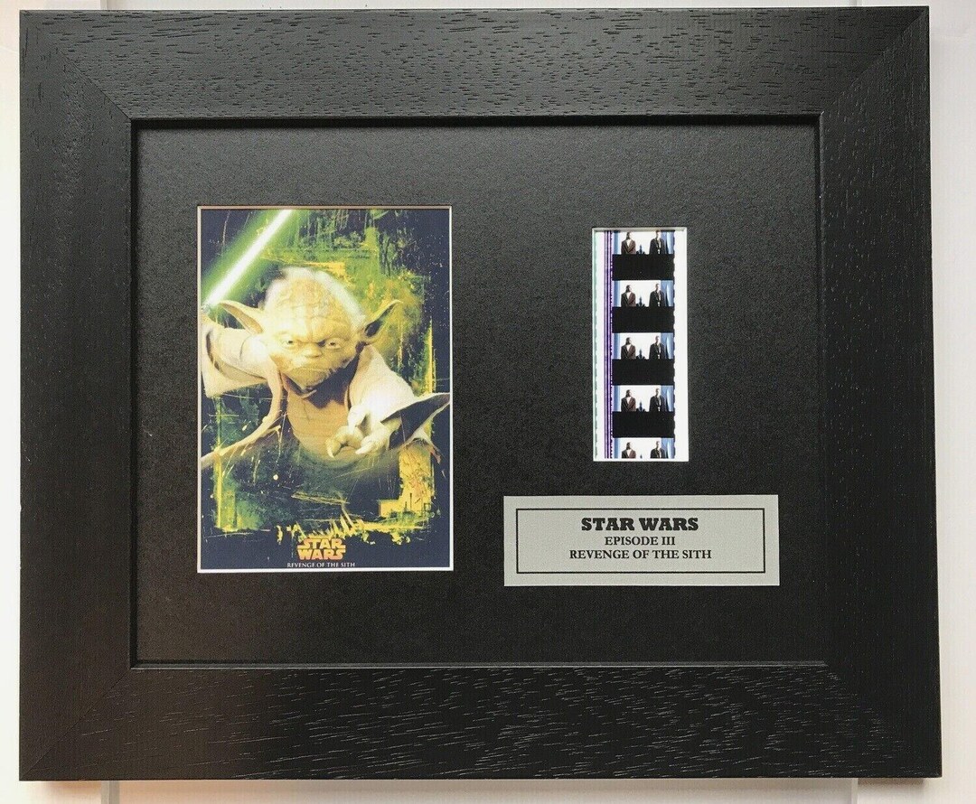 Handmade Display Inc Original 35mm Film Cells for a STAR WARS Ep III ...