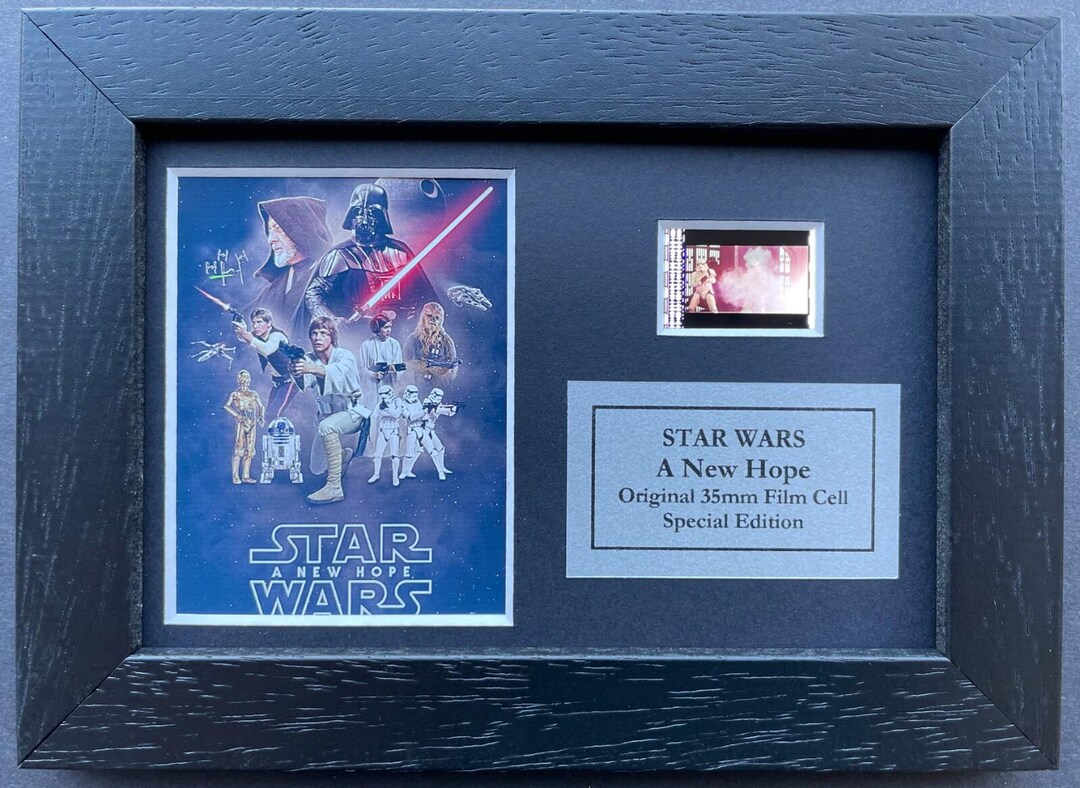 Handmade Display Inc Original Mini 35mm Film Cells for a Star Wars Ep ...