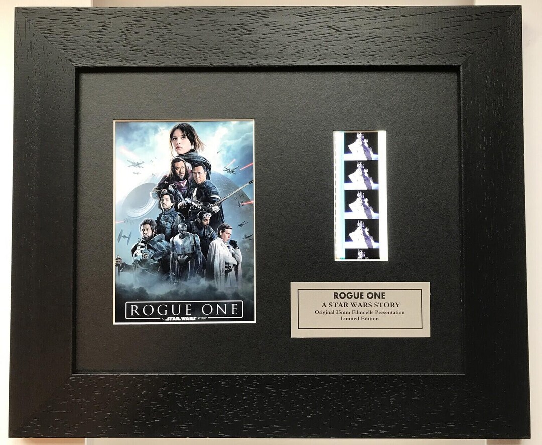 Handmade Display Inc Original 35mm Film Cells for a STAR WARS Rogue One ...