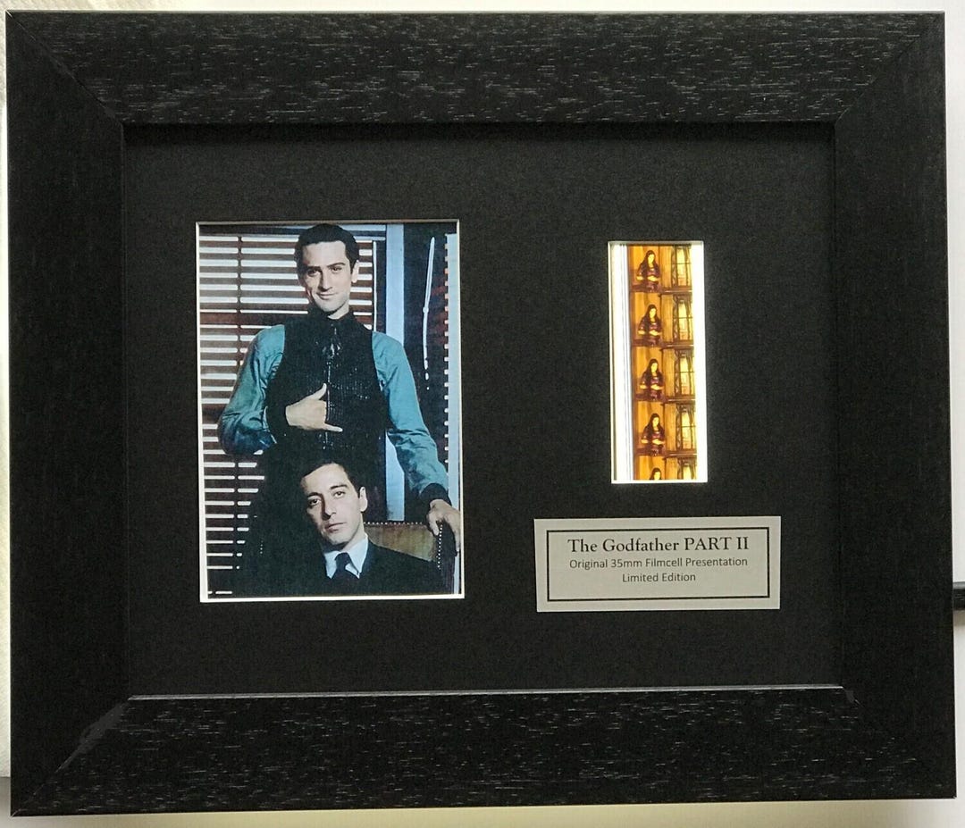 Handmade Display Inc Original 35mm Film Cells for the GODFATHER PART II ...