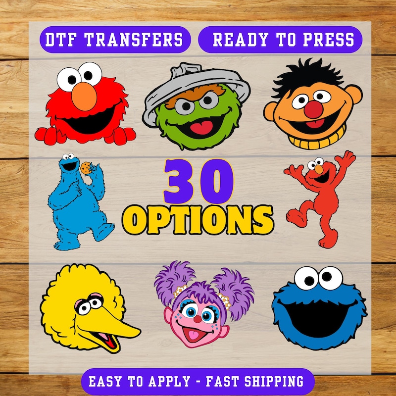 Cartoon Iron on Decals - Etsy