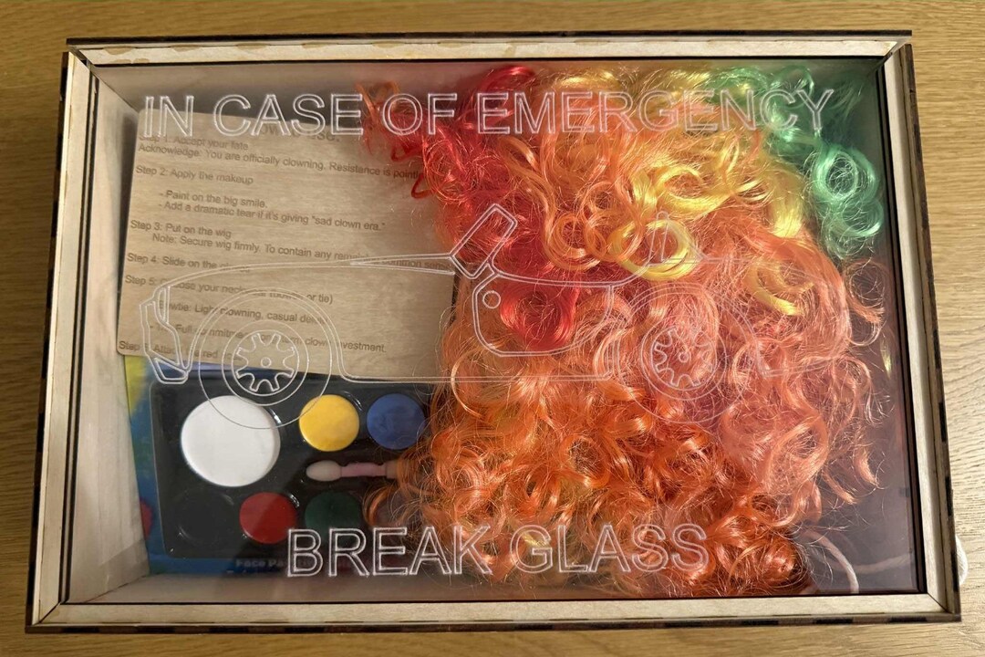 Swiftie Clowning Kit - Personalised Wooden Keepsake Box - Etsy UK