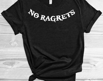 No Ragrets Tattoo - Etsy