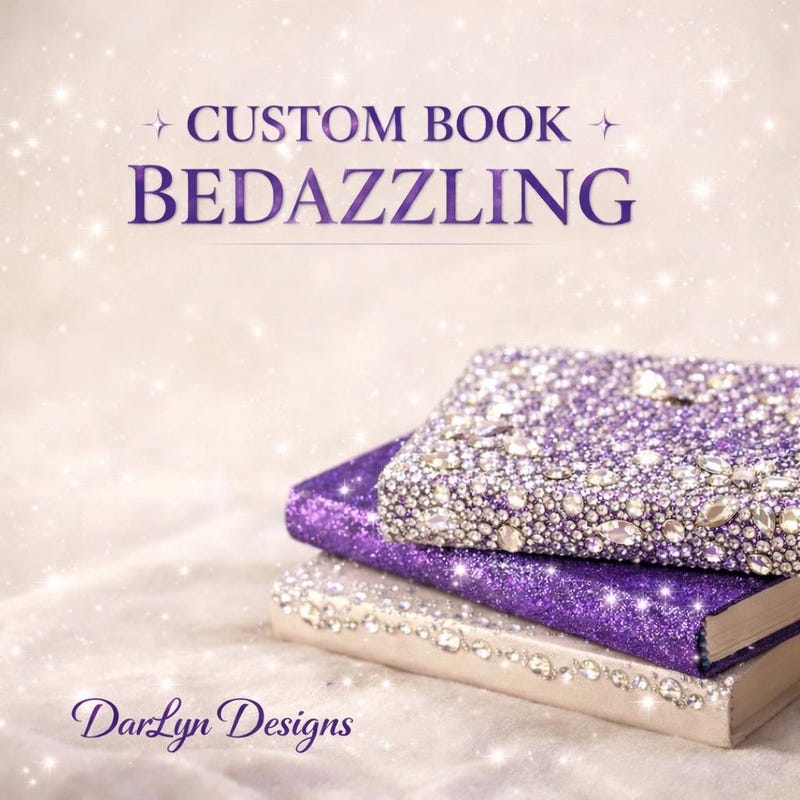 Book Bedazzle Kit - Etsy