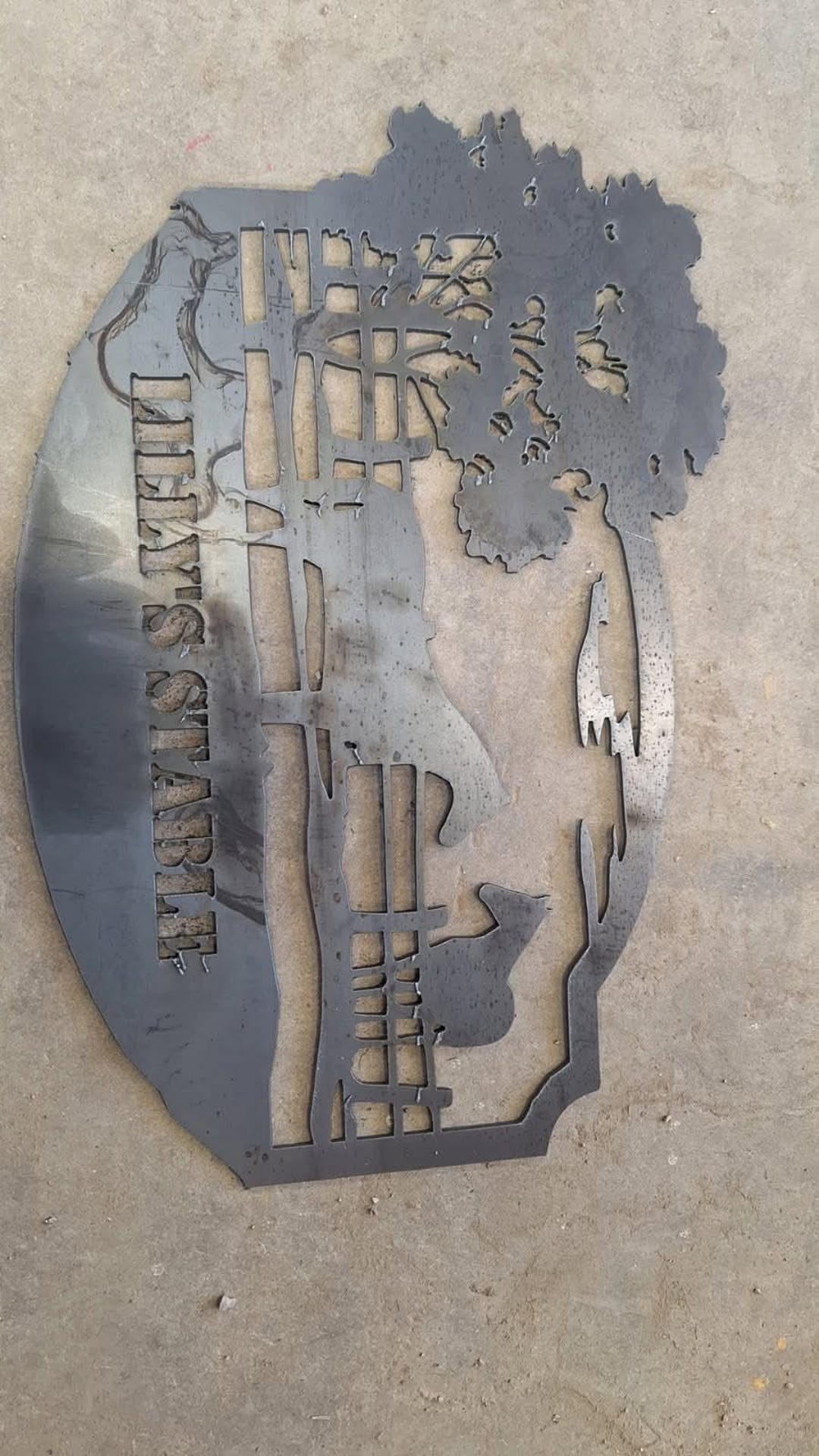 Custom CNC Plasma Cut Signs - Etsy