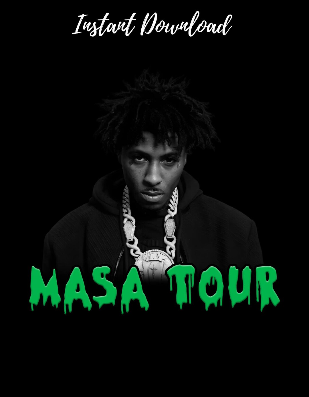 Youngboy Masa Tour 2025 PNG Bundle, Concert Tee SVG (digital Download ...