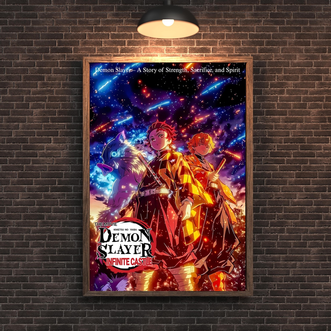 Demon Slayer Infinity Castle Poster 2025 – Kimetsu No Yaiba Anime Wall ...