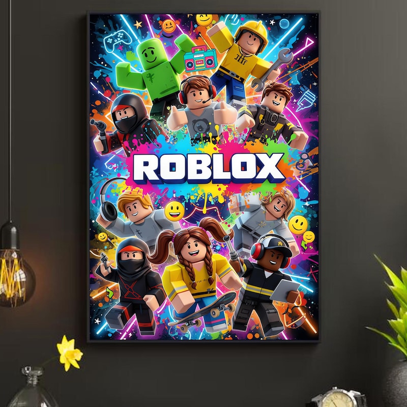 Roblox Poster - Etsy