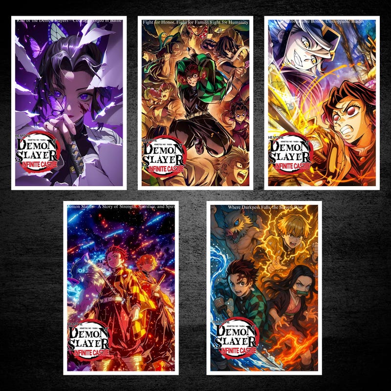 Poster Demonslayer - Etsy UK