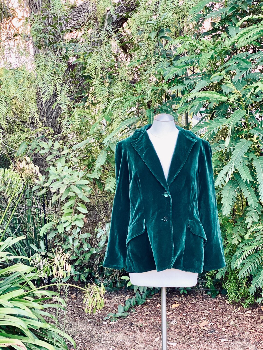 1970s Koret of California Green Velvet Blazer Suit Coat Jacket - Etsy