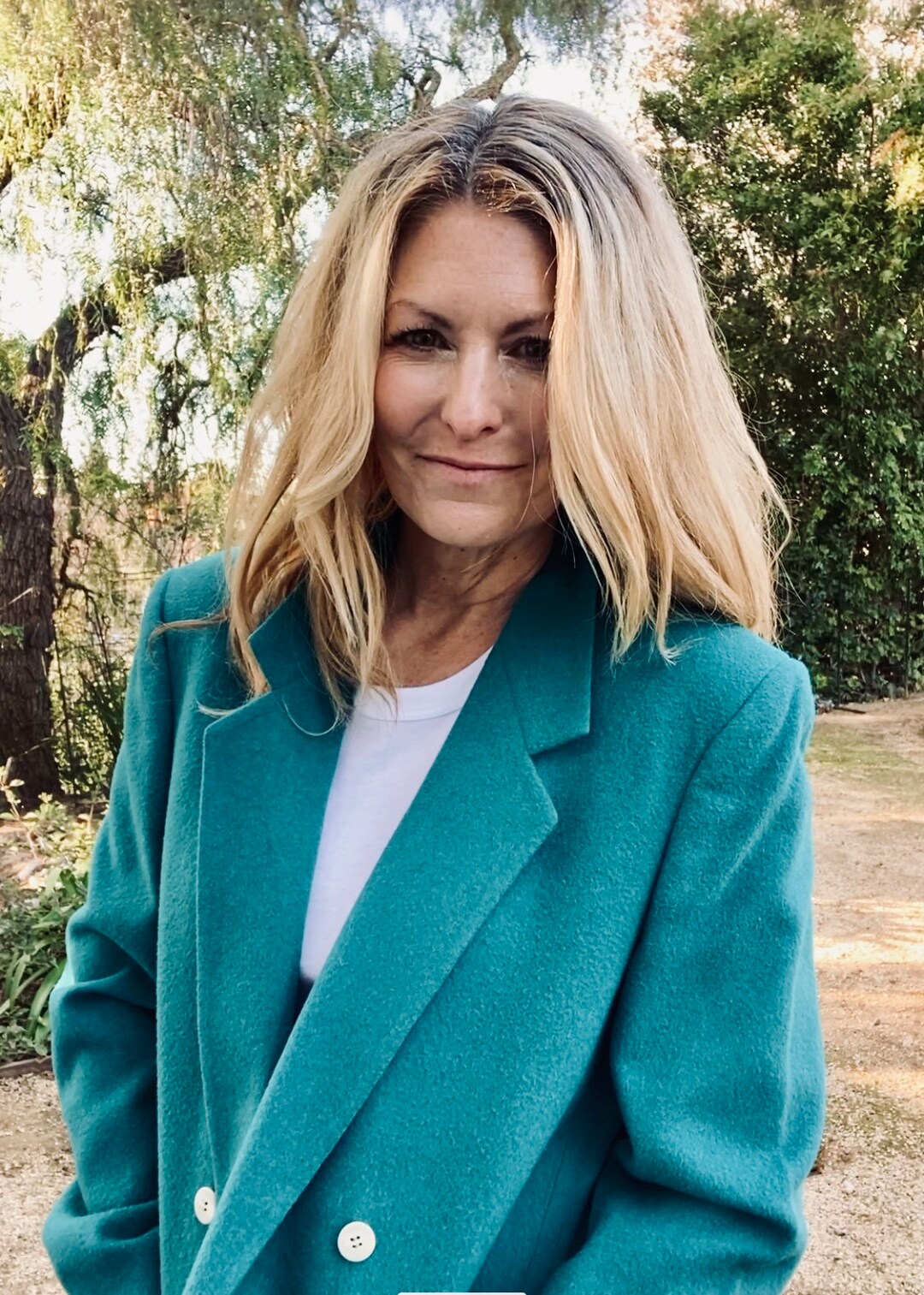 Nordstrom Turquoise Blue Suit Coat Winter Warmth, Stylish Spring ...