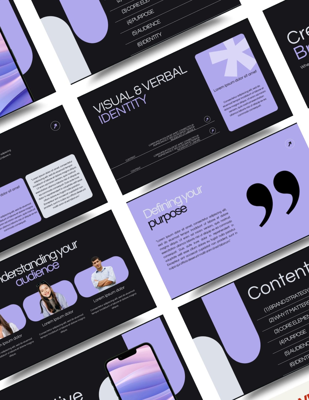 Creative Brief Canva Presentation - Etsy