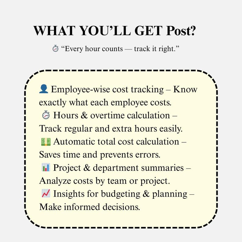 Employee Expense and Payroll Tracker – Staff Hours Calculator | Excel ...